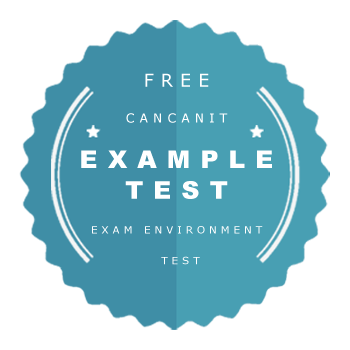 Free Example Certification Test - CancanIT